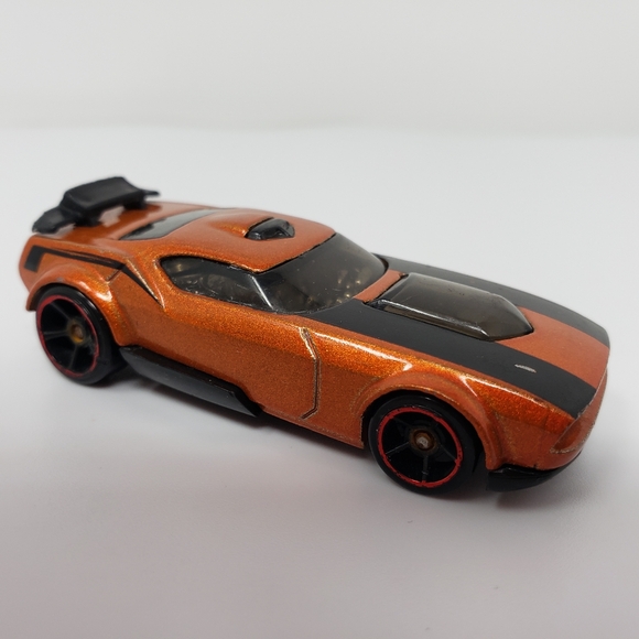 Mattel | Toys | Hot Wheels Fast Fish Car Orange Black Diecast Diecast ...